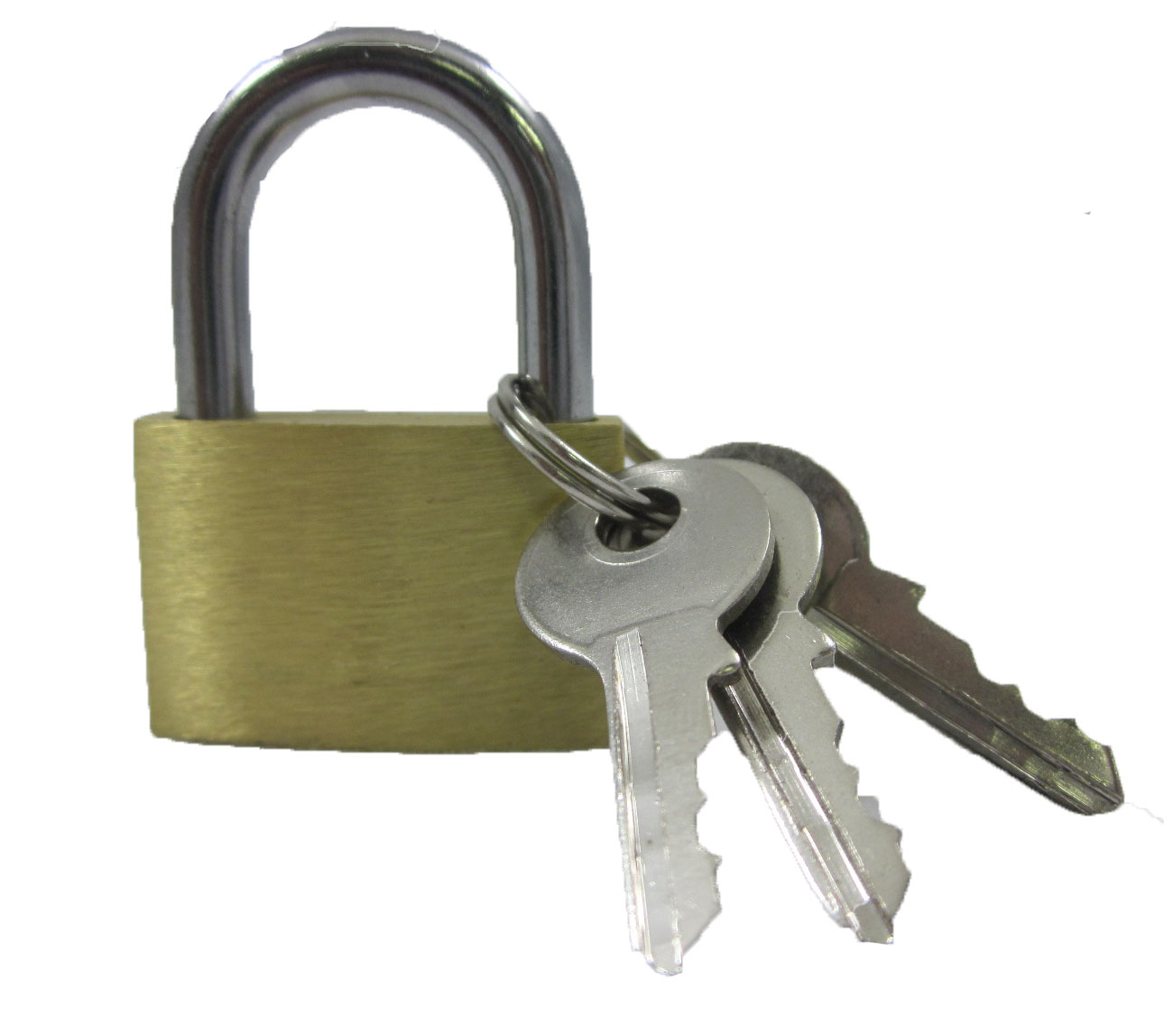 DORLOK 1-1/4' (30mm)StandardShackle Brass Padlock | Plastic Express Inc.