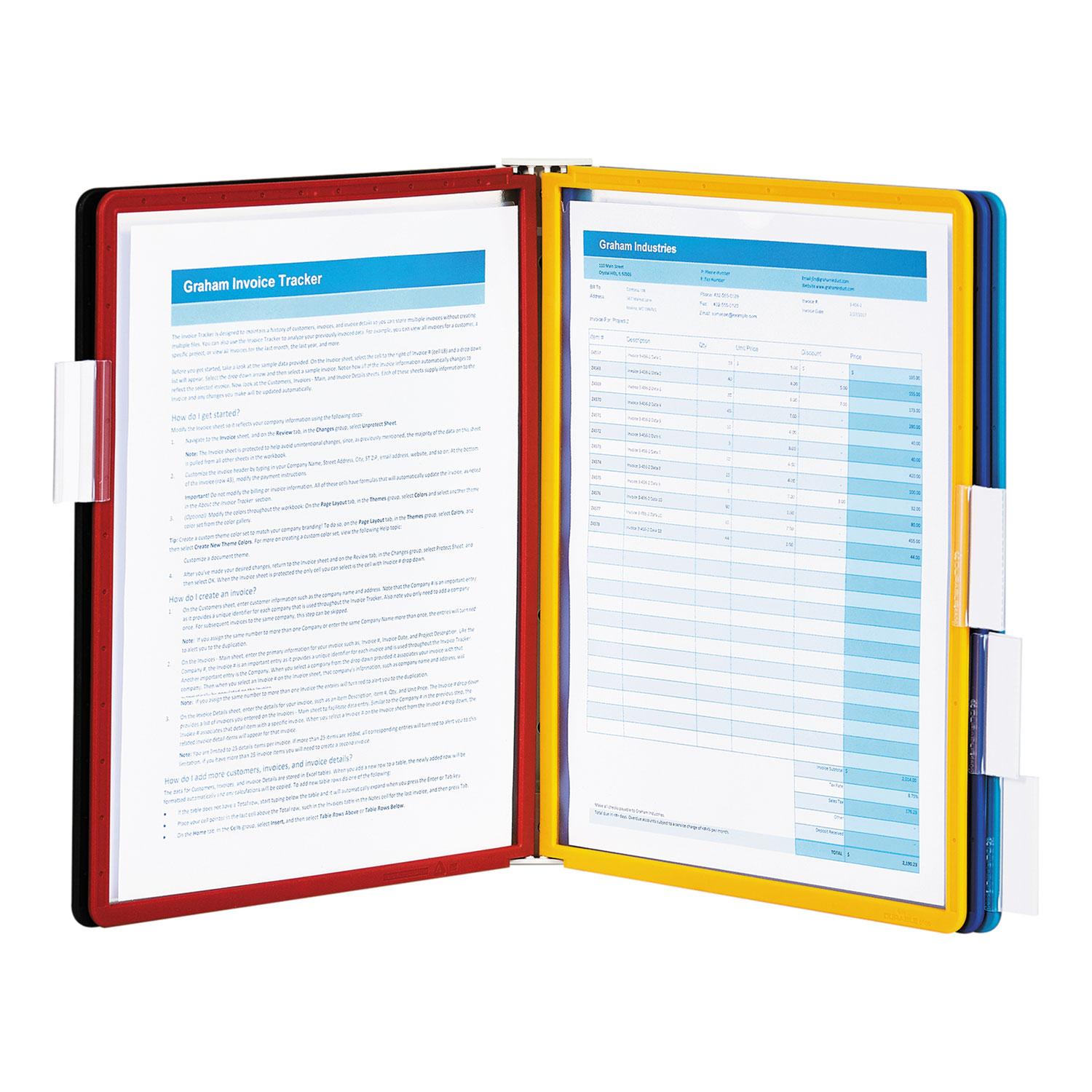 VARIO Wall Reference System, 5 Panels, Letter, Asst. Borders and Panels ...