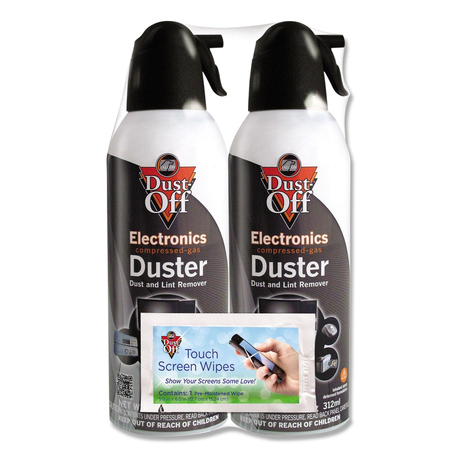 Disposable Compressed Air Duster, 10 oz Cans, 2/Pack | Plastic Express Inc.