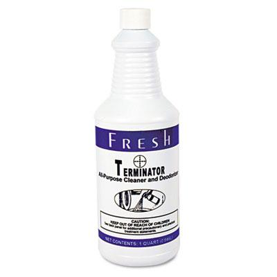 Terminator All-Purpose Cleaner/Deodorizer with (2) Trigger Sprayers, 32 ...