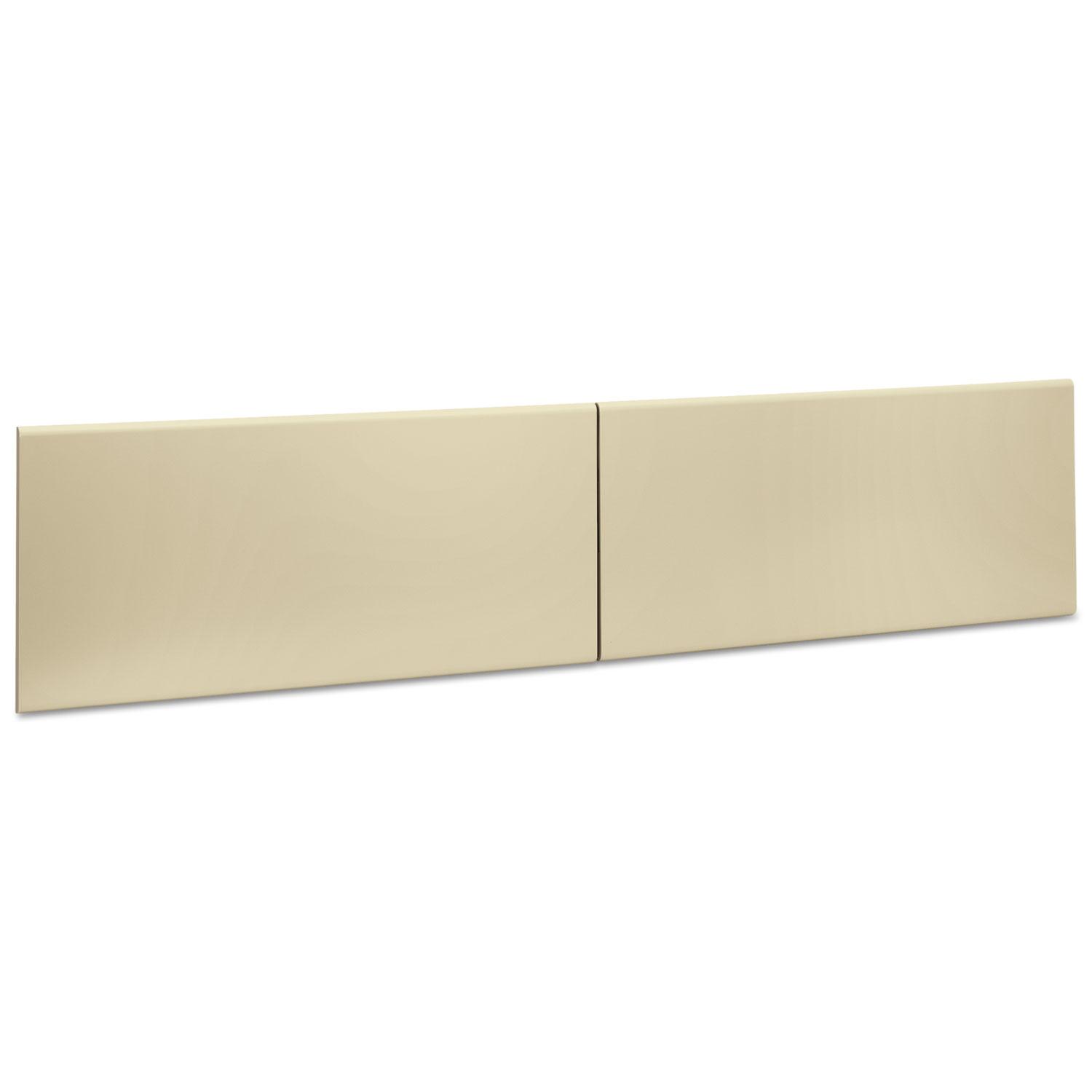 38000 Series Hutch Flipper Doors For 72``w Open Shelf, 36w x 15h, Putty ...