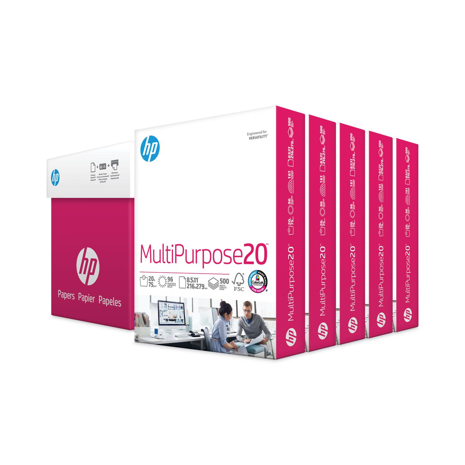 HP Papers MultiPurpose20 Laser, Inkjet Print Copy & Multipurpose Paper ...