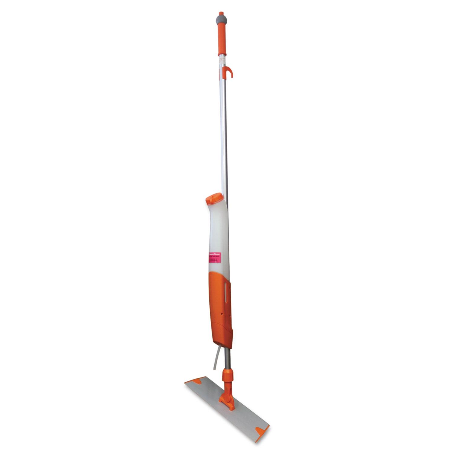 Microfiber Bucketless Mop System Handle, 32oz, 18`` Wide Head, 54 ...
