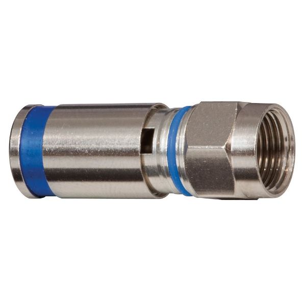 VDV Weatherproof F-Compression Connectors RG6 10-Pack | Plastic Express ...
