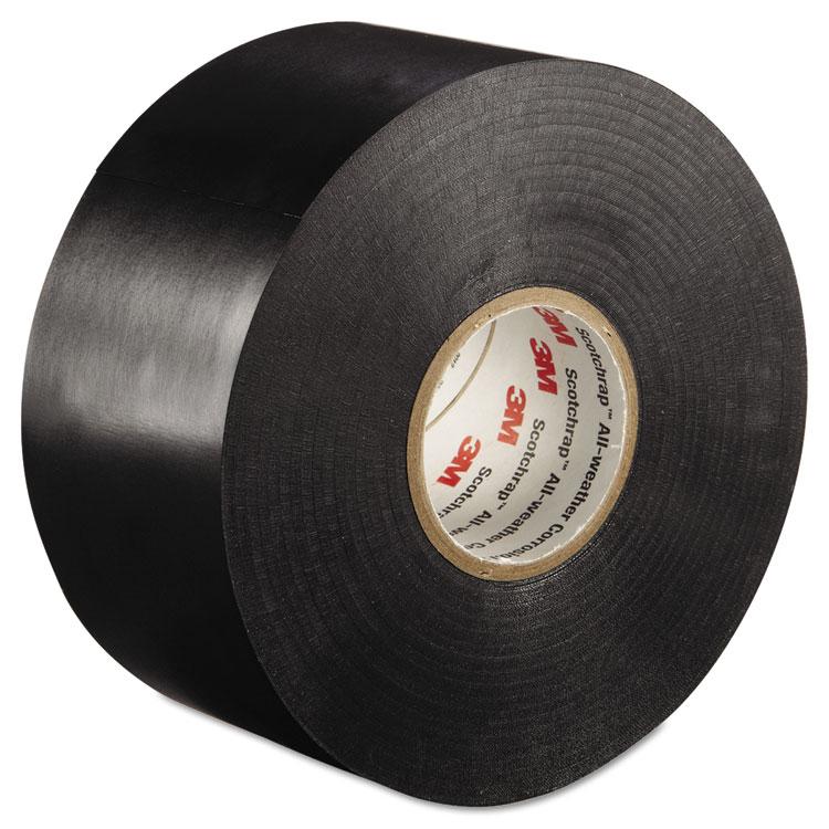 Scotchrap All-Weather Corrosion Protection Tape, 2`` x 100 ft, Black ...