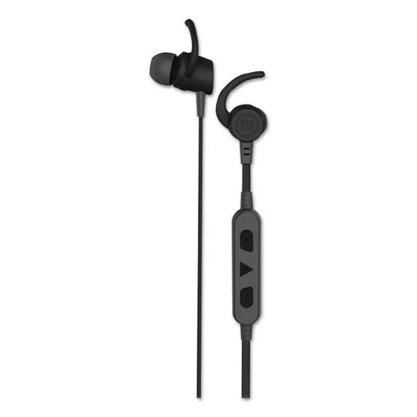 Bluetooth Wireless Earfins, 20`` Cord, Black | Plastic Express Inc.