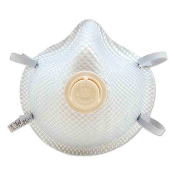 2300N95 Series Particulate Respirator, Half-Face Mask, Medium/Large, 10 ...