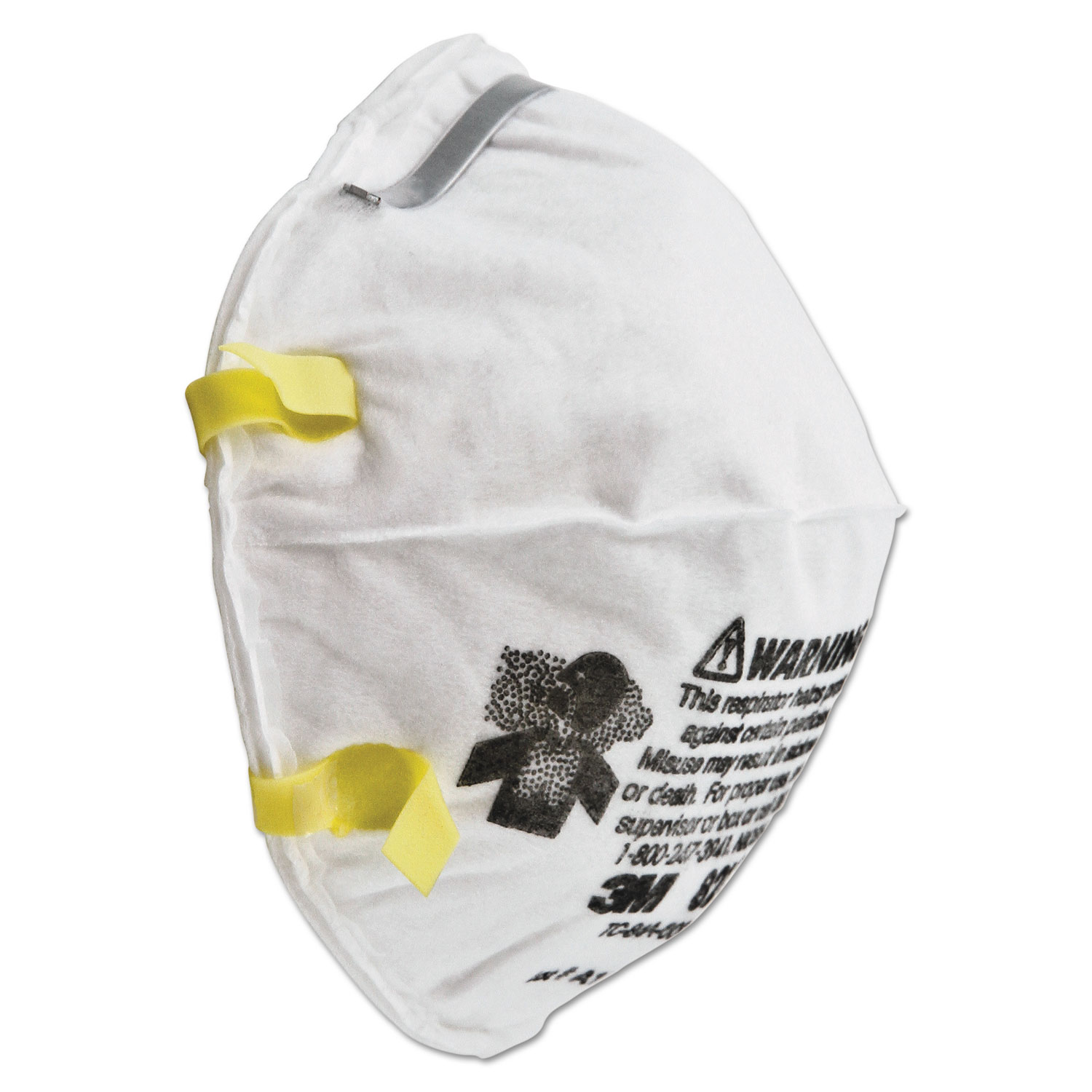 3M Dust Respirators 8210, N9520-Pack 49 Cases on a pallet (392) bx ...