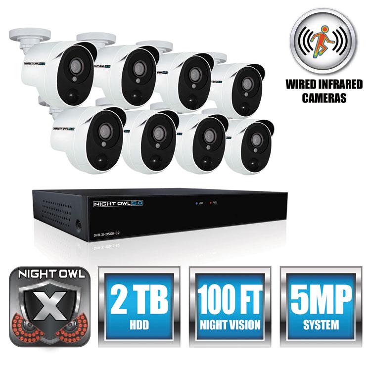8 Channel Extreme HD Video Security DVR, 5MP Resolution | Plastic ...