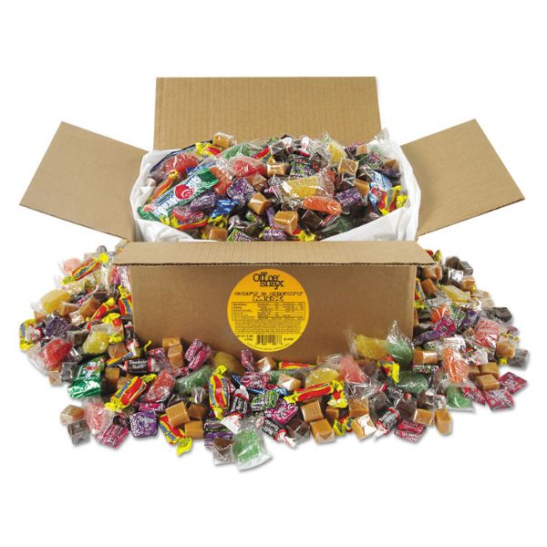 Soft and Chewy Candy Mix, Individually Wrapped, 10 lb Values Size Box ...