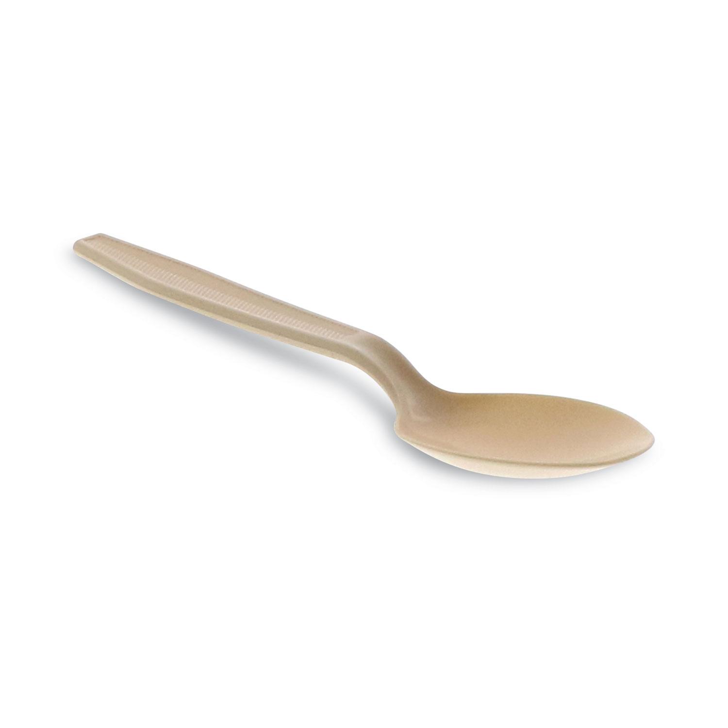 EarthChoice PSM Cutlery, Heavyweight, Spoon, 5.88", Tan, 1,000/Carton ...