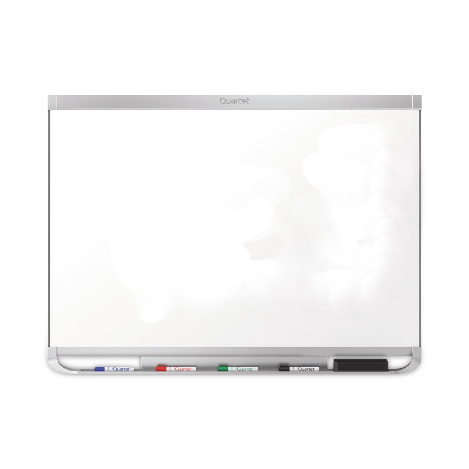 Prestige 2 DuraMax Magnetic Porcelain Whiteboard, 48 x 36, Silver Frame ...