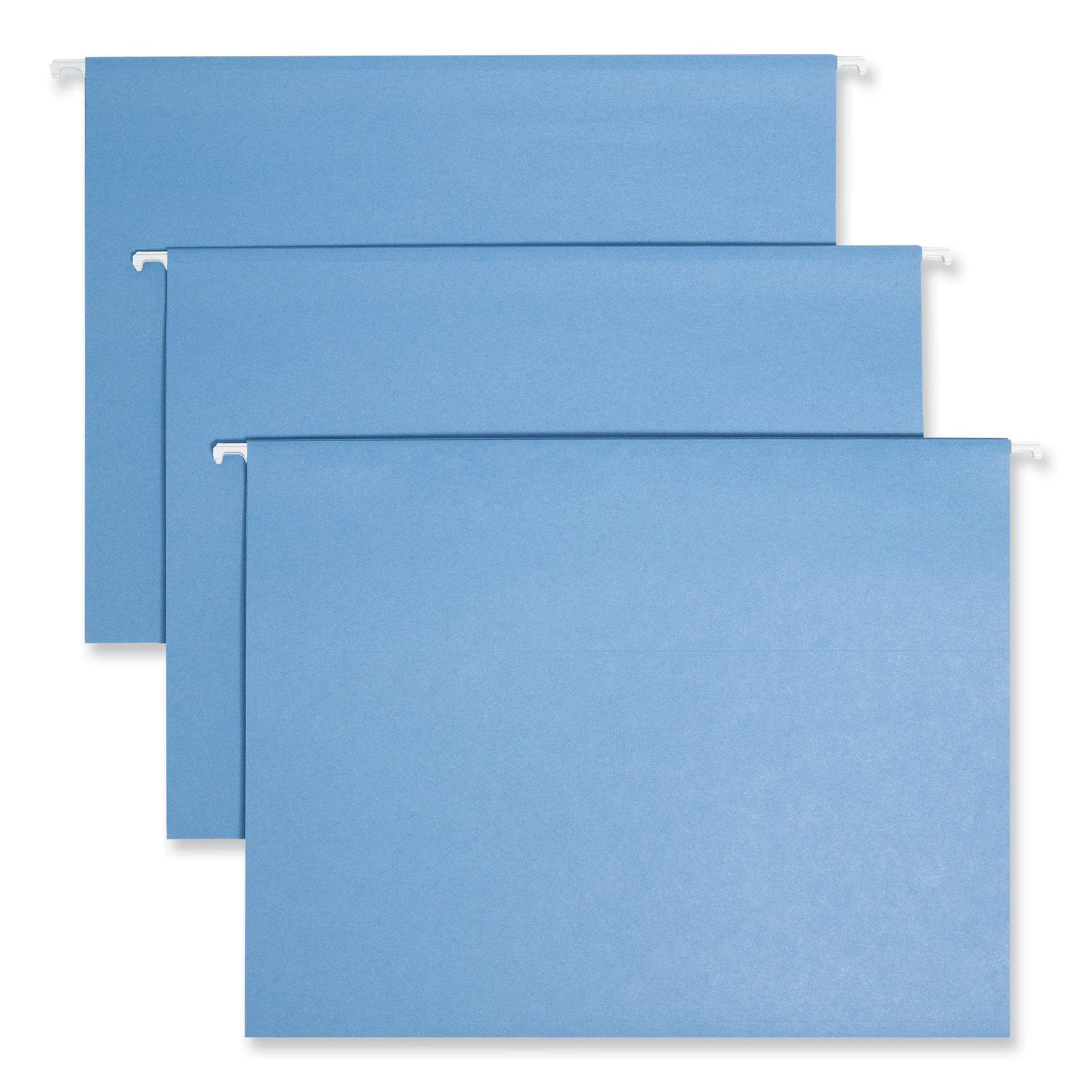 TUFF Hanging Folders with Easy Slide Tab, Letter Size, 1/3-Cut Tab ...