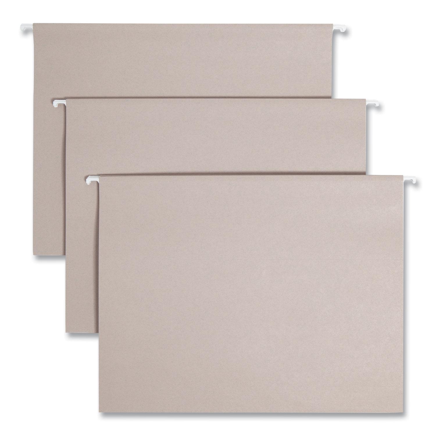 TUFF Hanging Folders with Easy Slide Tab, Letter Size, 1/3-Cut Tab ...