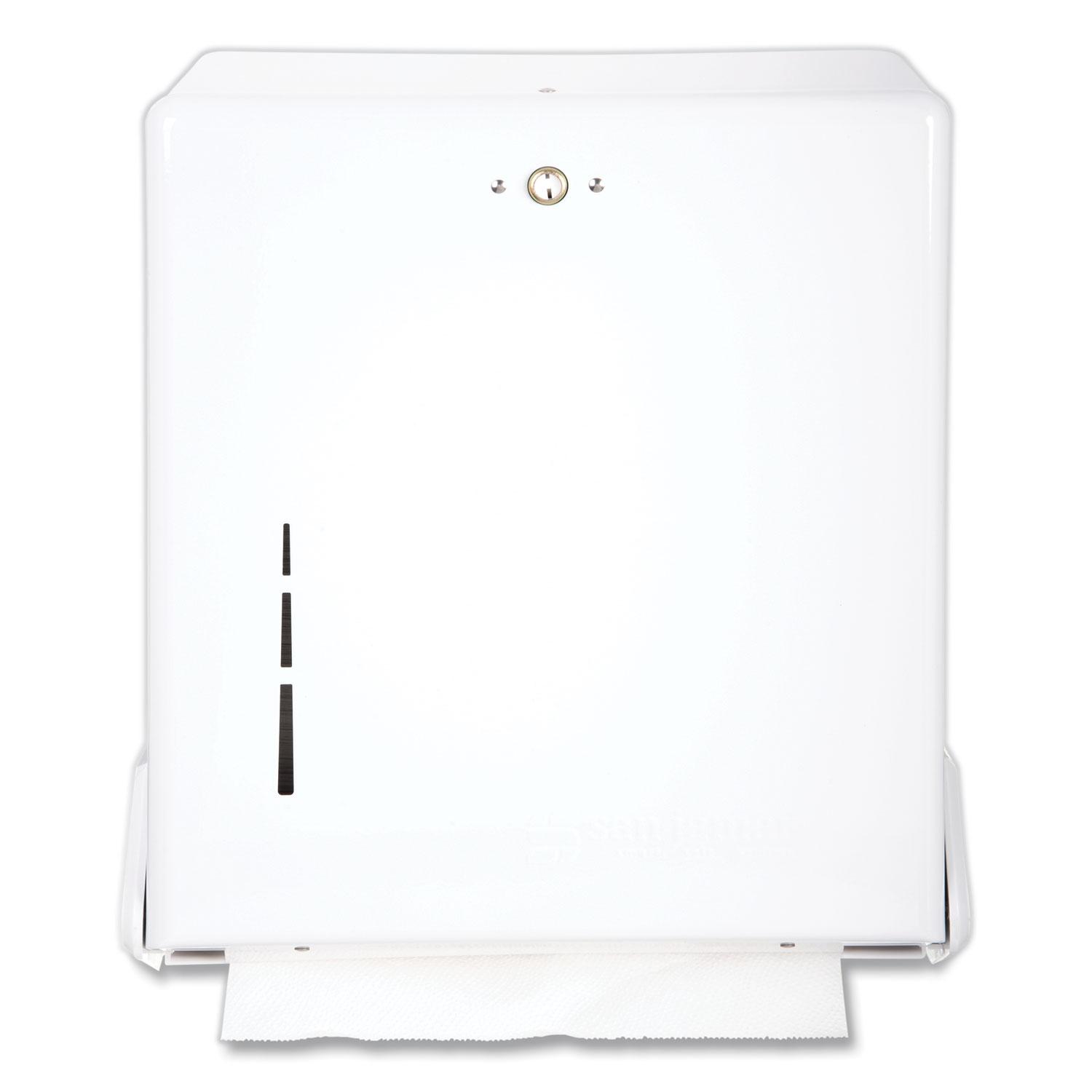 True Fold C-Fold/Multifold Paper Towel Dispenser, 11.63 x 5 x 14.5 ...