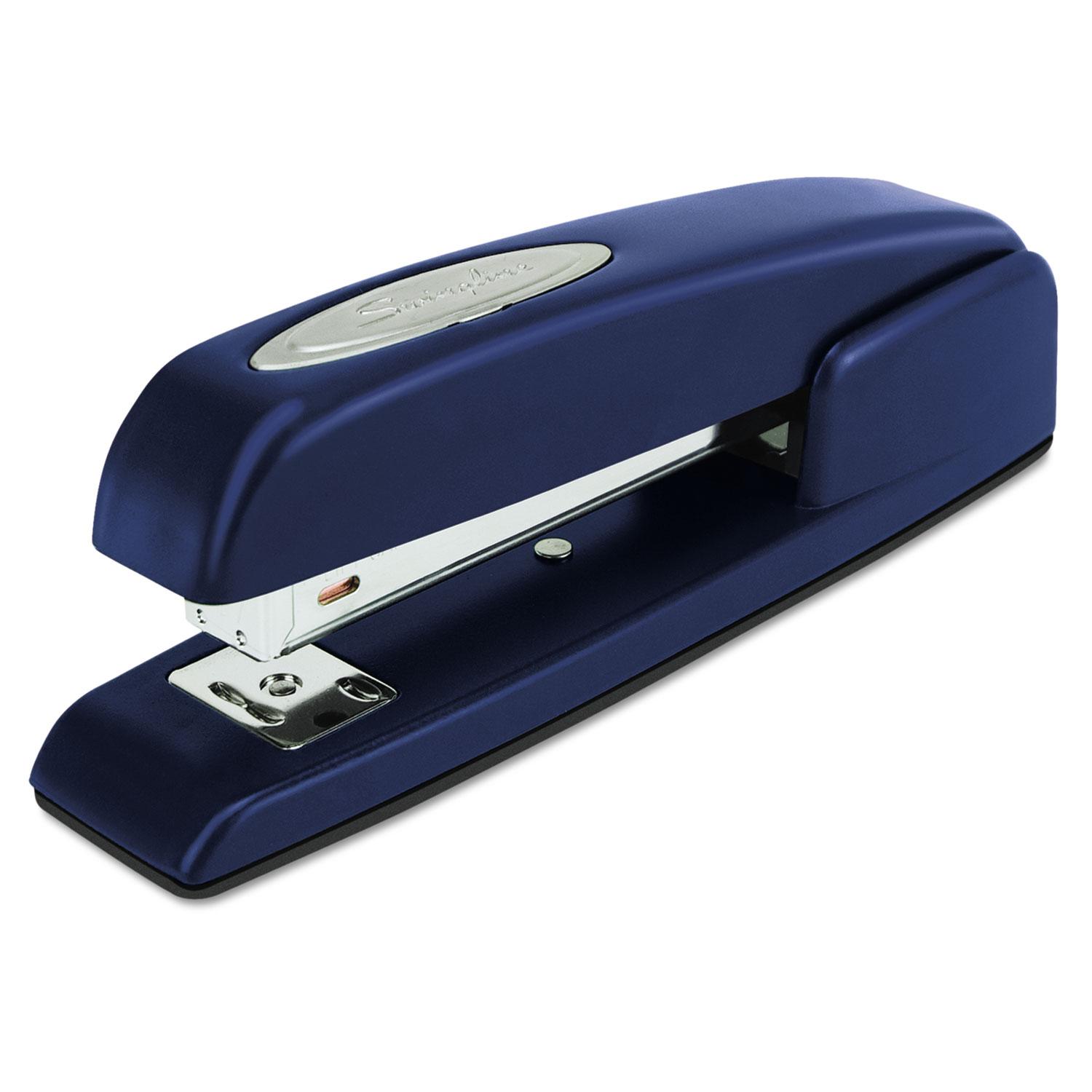 747 Business Full Strip Desk Stapler, 25-Sheet Capacity, Royal Blue ...