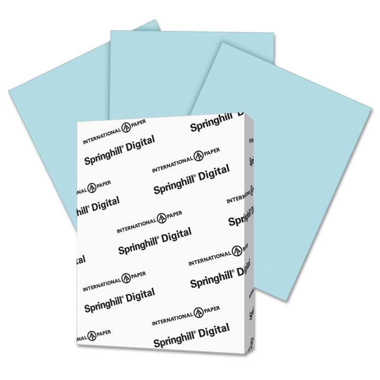 Digital Index Color Card Stock, 110lb, 8.5 x 11, Blue, 250/Pack ...