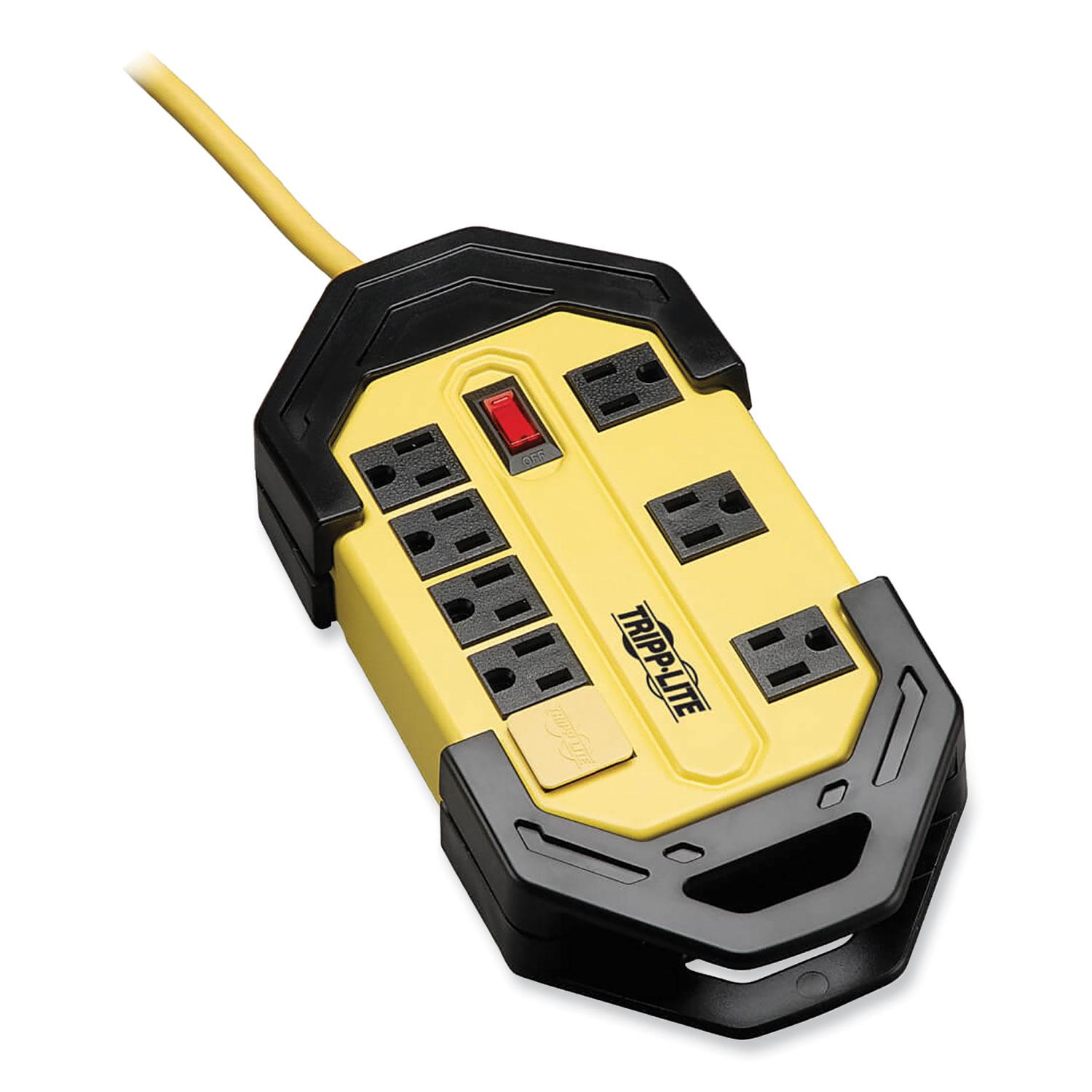 Power It! Safety Power Strip, 8 Outlets, 12 ft Cord and Clip, GFCI Plug ...