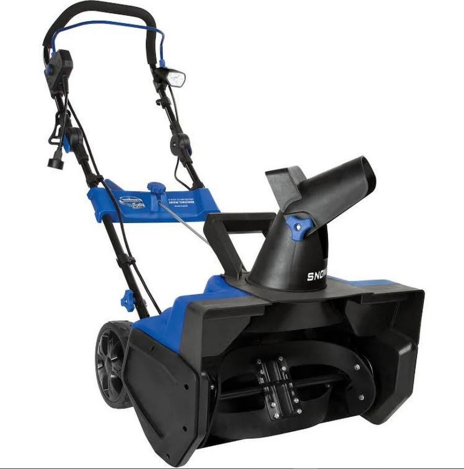 SNOW JOE 15 Amp 21 in. Electric Snow Thrower with Light | Plastic ...