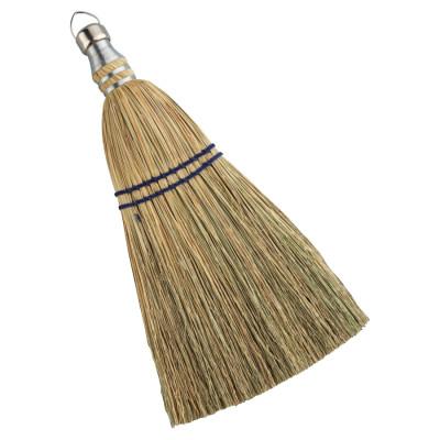 Whisk Broom, 10 in Trim L, 100% Corn Fiber | Plastic Express Inc.
