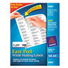 Easy Peel White Address Labels w/ Sure Feed Technology, Inkjet Printers ...