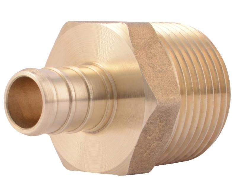 SharkBite UC116LFA Hose to Pipe Adapter, 1/2 x 3/4 in, PEX Barb x MNPT ...