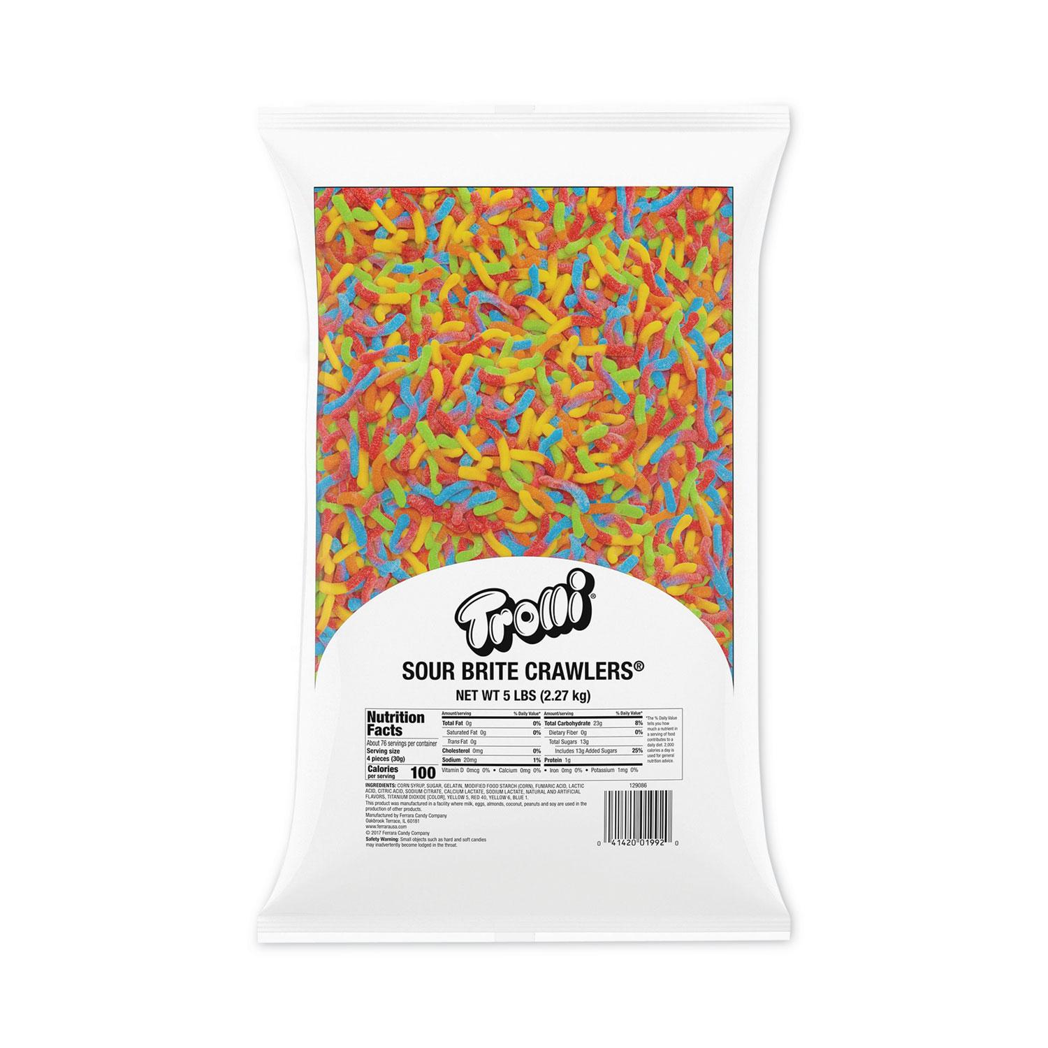 Sour Brite Crawlers, 5 lb Bag, Ships in 1-3 Business Days | Plastic ...