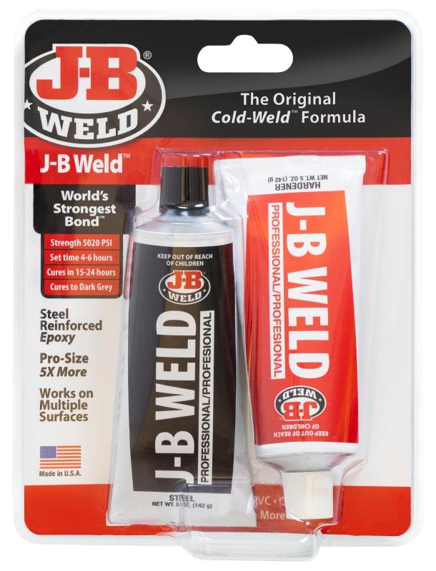 J-B WELD 8281 Epoxy Adhesive, Off-White Part A/White Part B, Paste Part ...