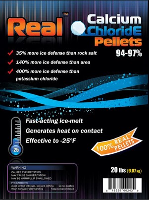 CALCIUM CHLORIDE PELLETS 5 GALLON PAIL 94-97 % REAL CALCIUM 48 PER ...