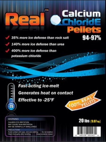 CALCIUM CHLORIDE PELLETS 5 GALLON PAIL 94-97 % REAL CALCIUM 48 PER ...