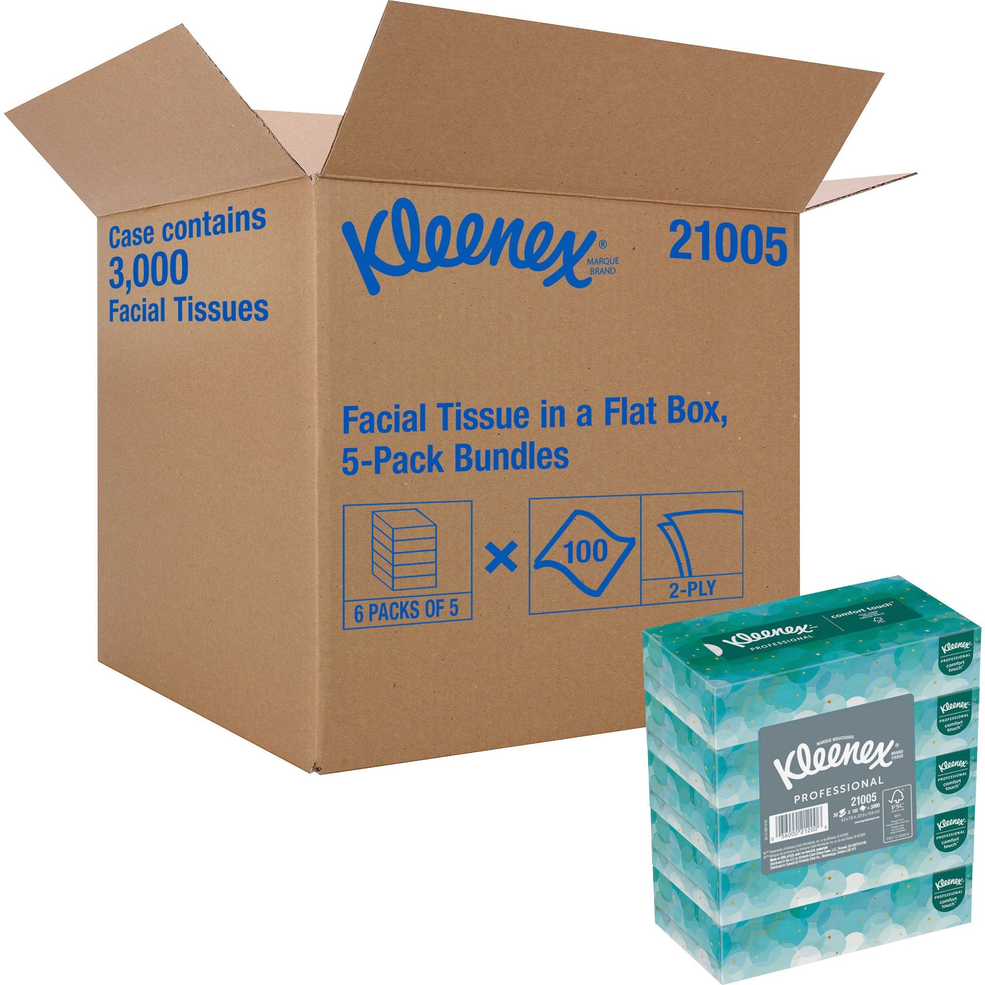 Kleenex Facial Tissue | Plastic Express Inc.