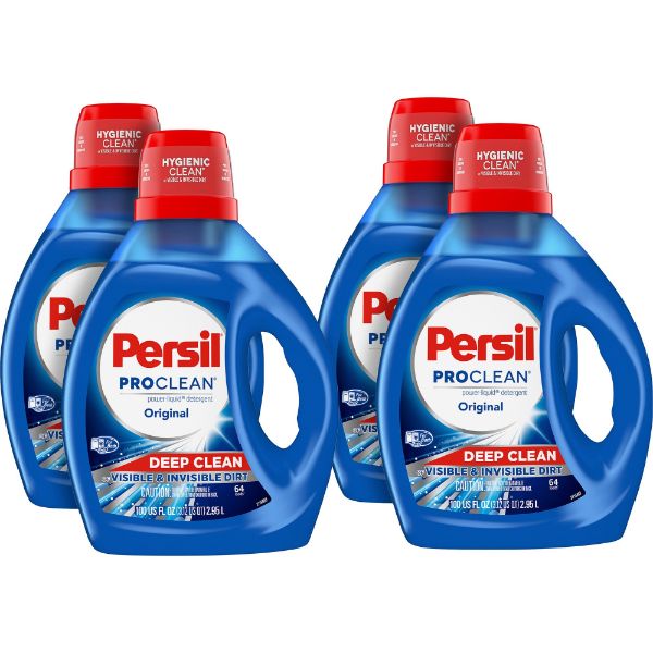 Power-Liquid Laundry Detergent, Original Scent, 100 oz Bottle, 4/Carton ...