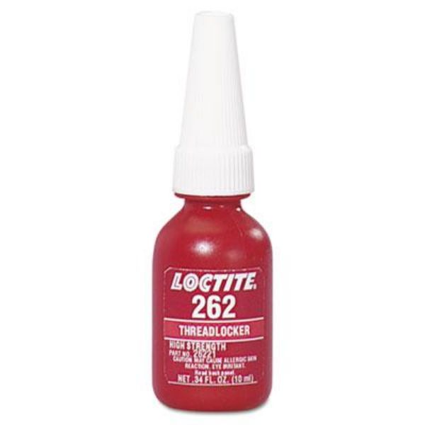 262 Threadlocker, Medium to High Strength, 10 mL, Up to 3/4 in Thread ...