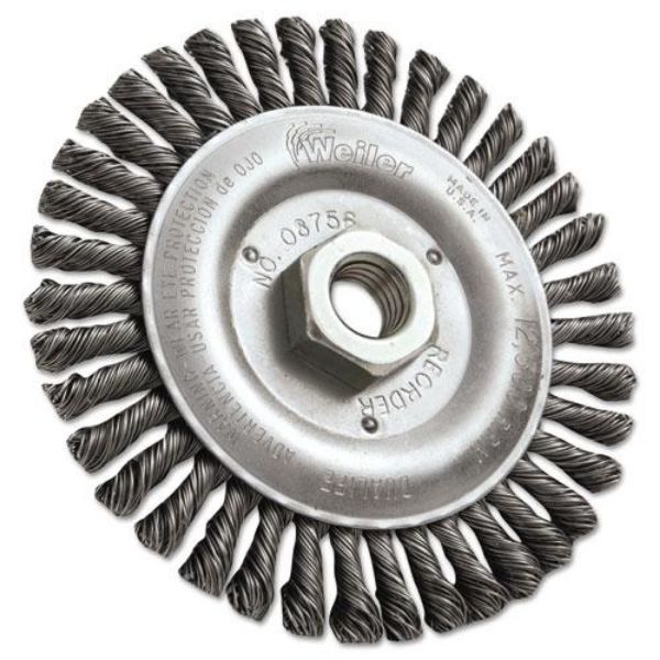 Roughneck Stringer Bead Wheel, 5 in dia x 3/16 in W Face, 0.020 in ...