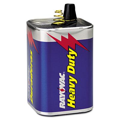 6-Volt Spring Terminal Battery, Heavy Duty, 908D, Carbon-Zinc | Plastic ...