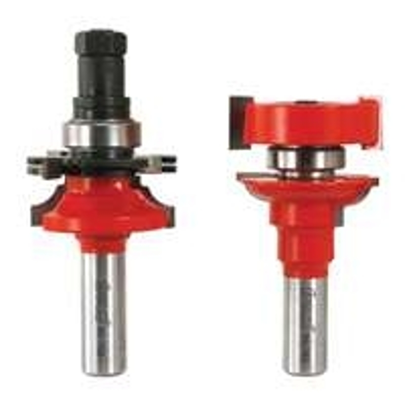 Freud 99-763 Router Bit Set, 3-3/4 in OAL, 1/2 in Dia Shank, Carbide ...