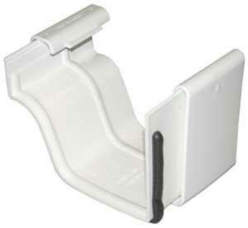 Euramax TUFFFLO M0608 Gutter Connector, 5 in Gutter, K-Style Gutter ...