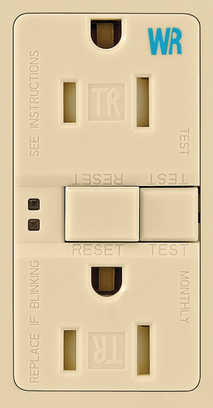 Eaton Wiring Devices TWRSGF15V GFCI Duplex Receptacle, 2 -Pole, 15 A ...