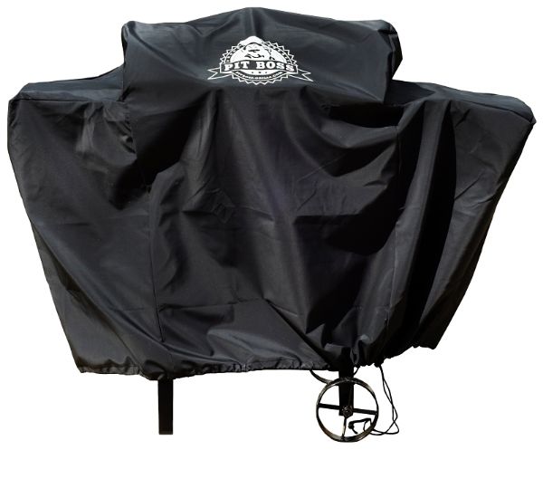 PIT BOSS 73440 Grill Cover, 48 in W, 40 in H, Vinyl, Black | Plastic ...