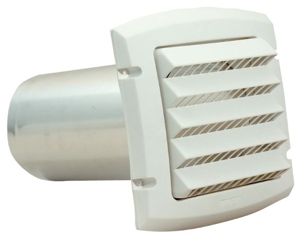 DUNDAS JAFINE ProVent IH4WXZ Intake Hood, 6-1/4 in W Hood, 1-1/2 in D ...