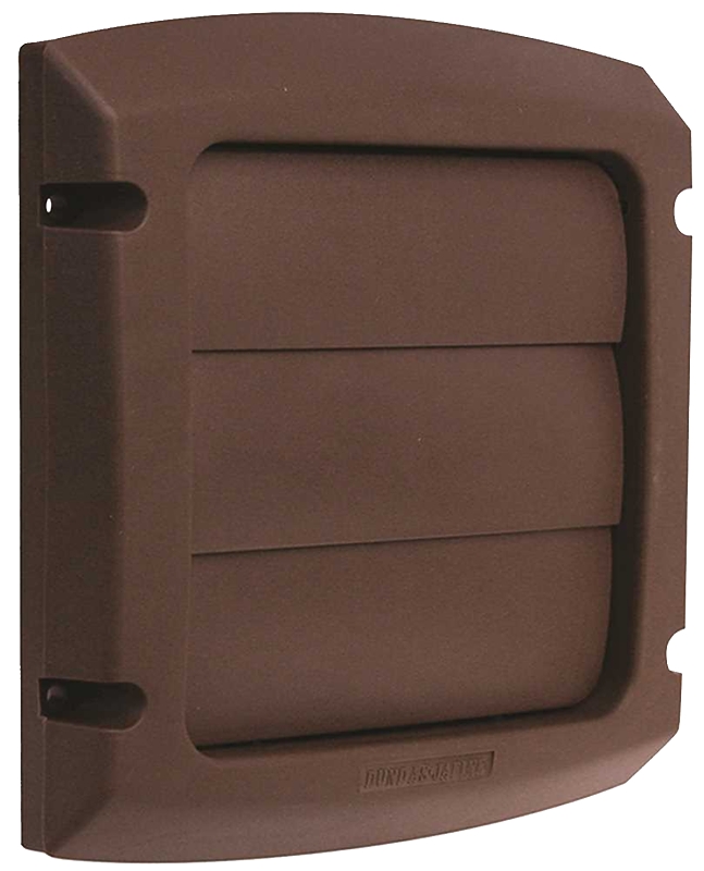 DUNDAS JAFINE LC3BX Exhaust Cap, 3 in Duct, Brown | Plastic Express Inc.