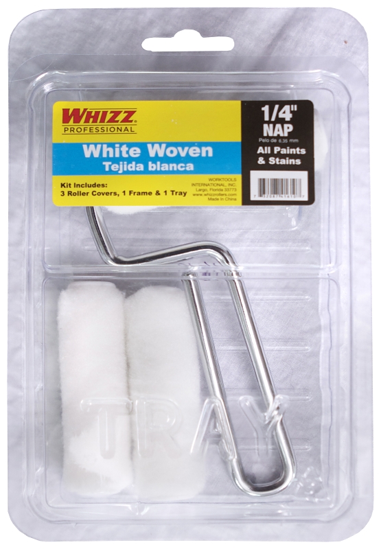 WHIZZ 41610 Trim Roller Kit, Semi-Smooth Surface | Plastic Express Inc.