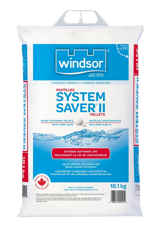 Windsor Windsor System Saver II 2421 Water Softening Salt, 18.1 kg Bag ...