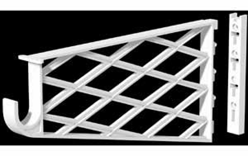 Vanguard Shelf Supports 633 Shelf and Rod Center Support 150 lb ...