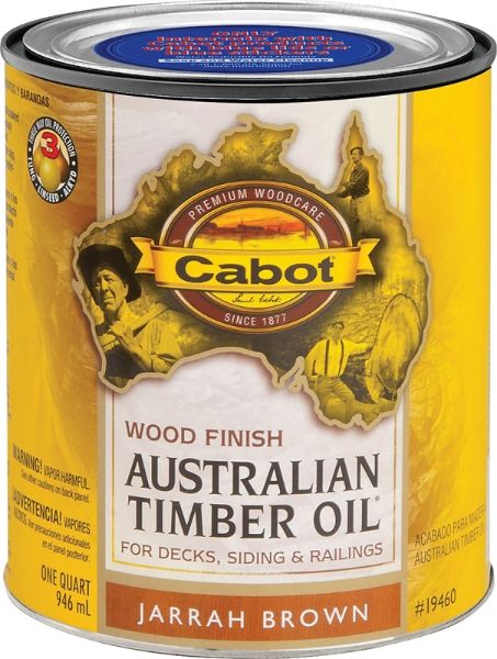 Cabot 19400 Series 142.0019460.005 Timber Oil, Jarrah Brown, Liquid ...