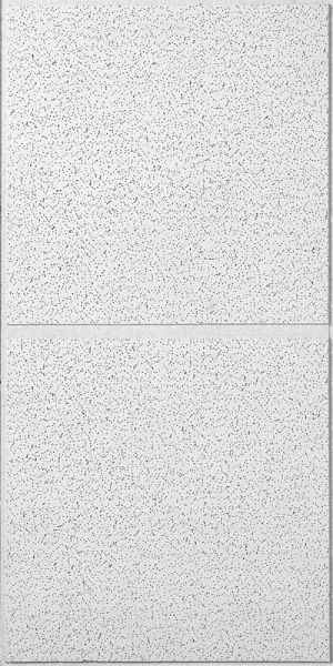 USG R2742N Ceiling Panel, 4 ft L, 2 ft W, 3/4 in Thick, Mineral Fiber ...