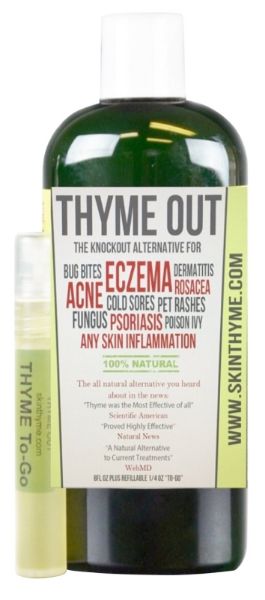 THYME OUT 202 ROW ONE Skin Treatment Cream, 8 oz Package, Bottle ...