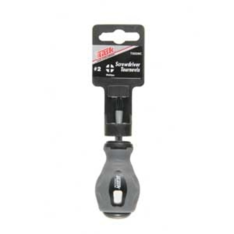 TASK T50311C Screwdriver, #1 Drive, Square Recess Drive, 4 in L Shank ...
