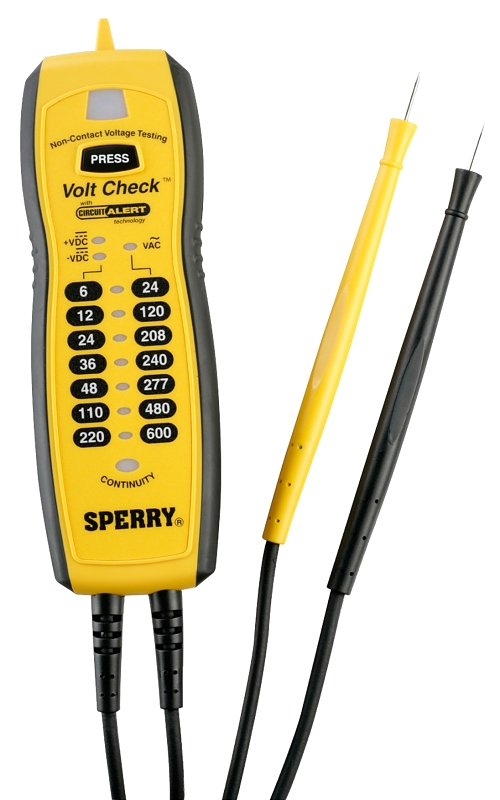 Sperry Instruments Volt Check Series VC61000 Continuity Tester, LED ...