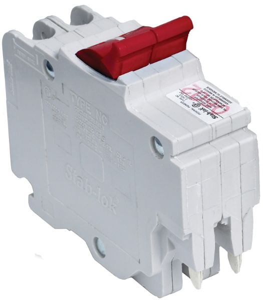 Square D Stab-lok NC0220CP Circuit Breaker, Mini, Type NA, 20 A, 2 ...